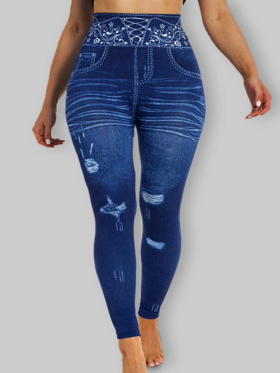 LW Plus Size High Waist Skinny Pants Sale LovelyWholesale